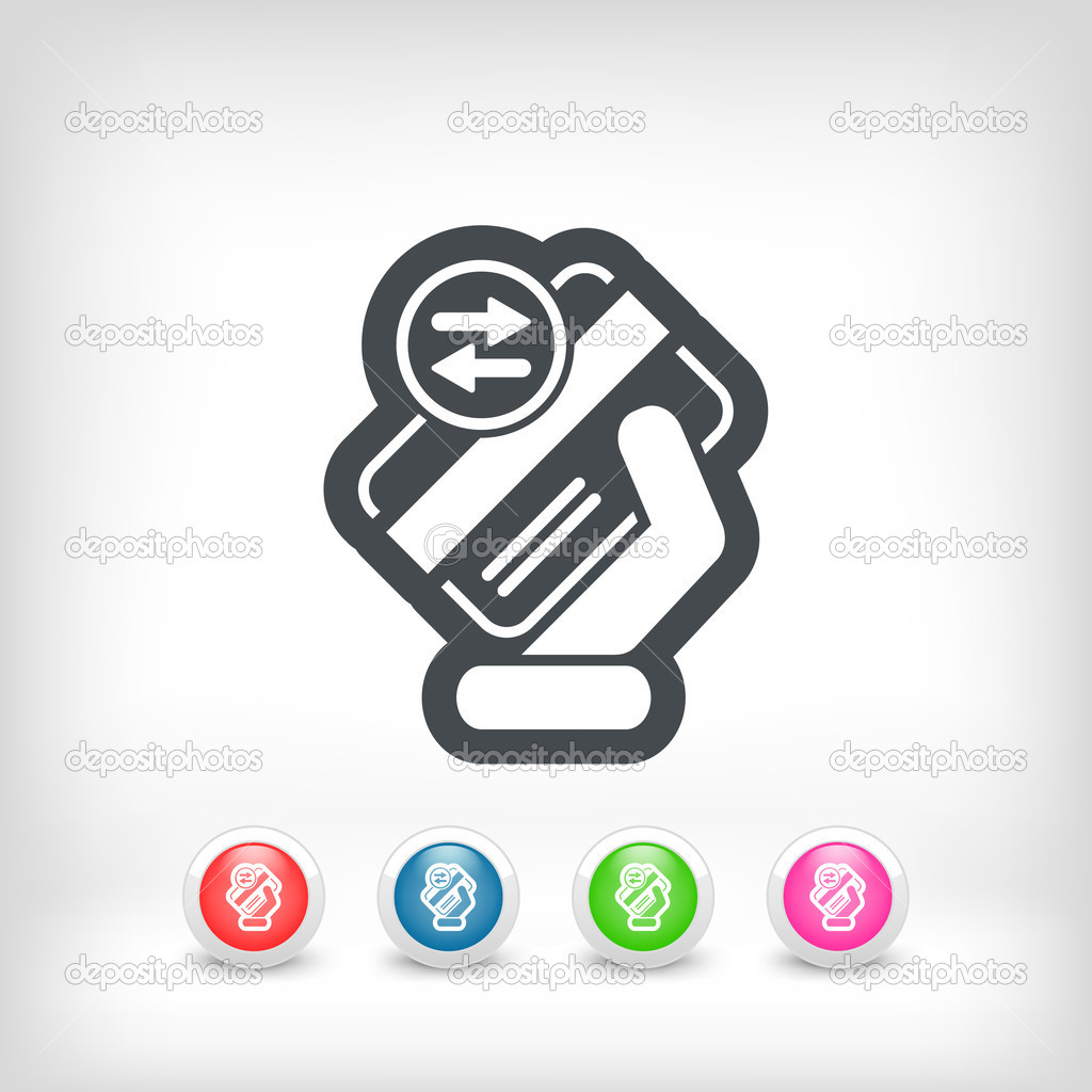 Card transaction Stock Vector by ©MyVector 46003263