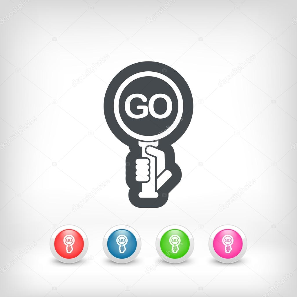 Go signal Stock Vector Image by ©MyVector #46003451