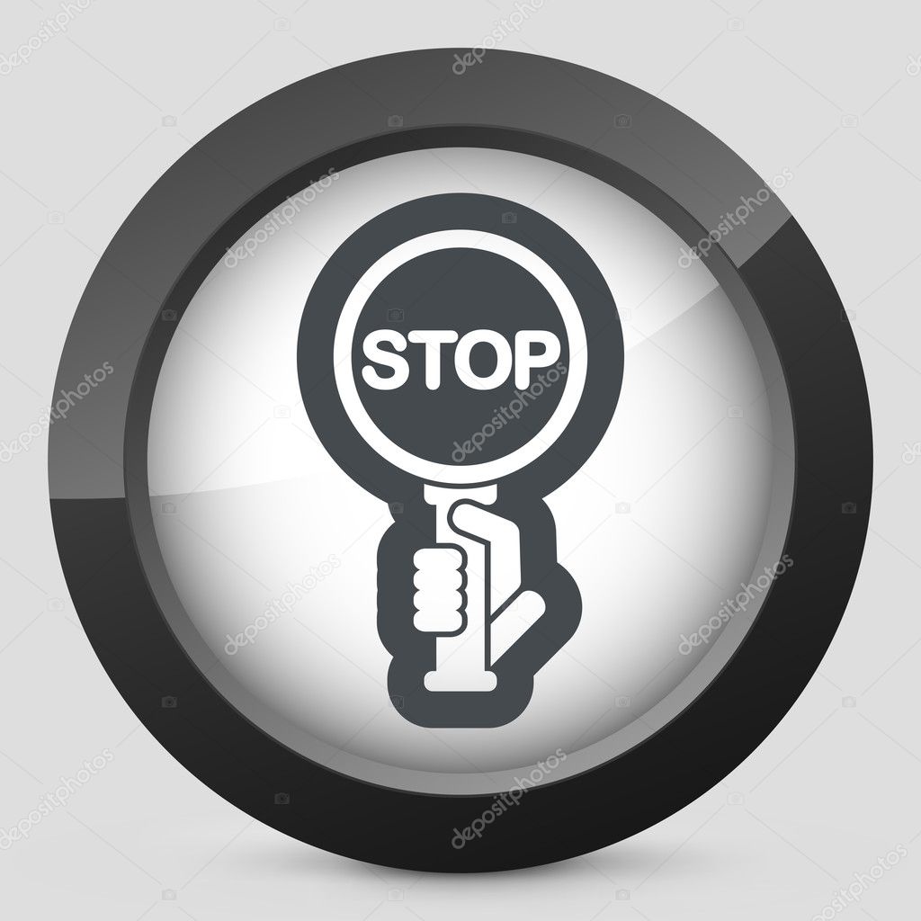 Stop signal Stock Vector Image by ©MyVector #46012887