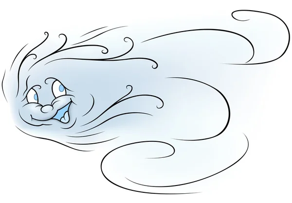 Viento del dibujo animado — Archivo Imágenes Vectoriales © dero2010 ...