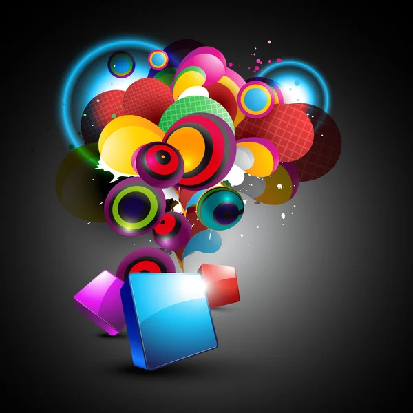 Abstract colorful magic box — Stock Vector © rioillustrator #19743891