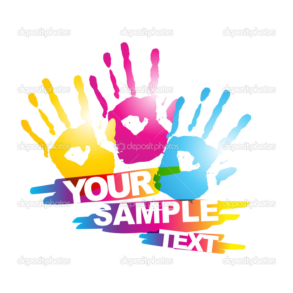 Colorful hand Stock Vector by ©pinnacleanimate 12709049