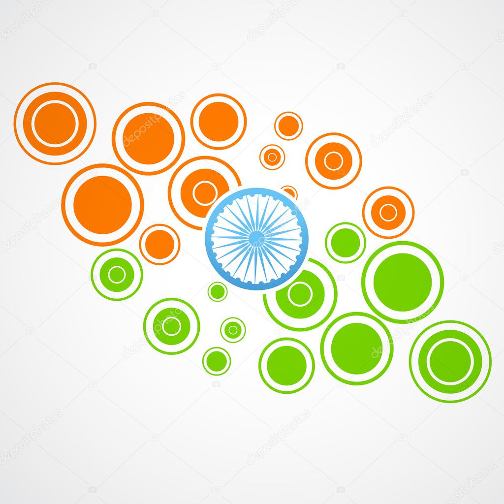 Indian flag design Stock Vector Image by ©pinnacleanimate #18522253
