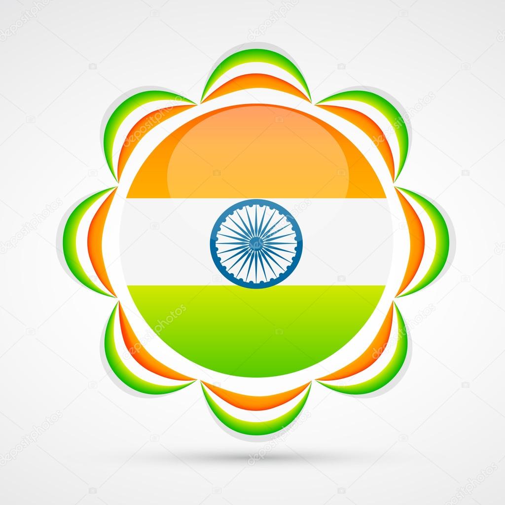 Vector de bandera india Vector de stock por ©pinnacleanimate 18522267