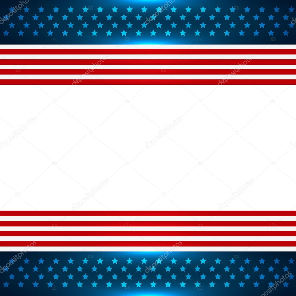 American flag background Stock Vector Image by ©pinnacleanimate #26373375