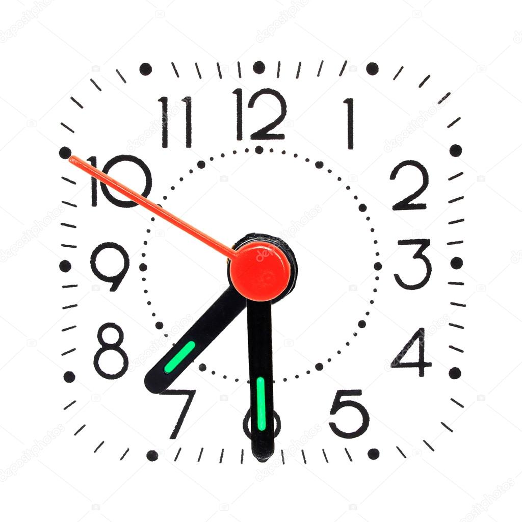 Clock showing half past 7 ⬇ Stock Photo, Image by © faraways #12758883 Clock showing half past 7 ⬇ Stock Photo, Image by © faraways #12758883