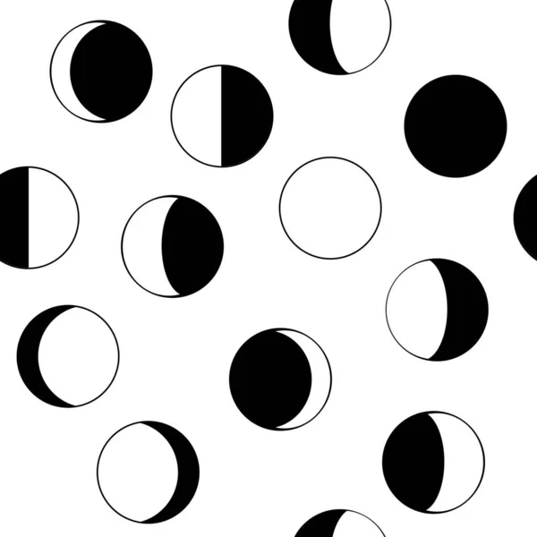 Lunar phases pattern Stock Photos, Royalty Free Lunar phases pattern ...