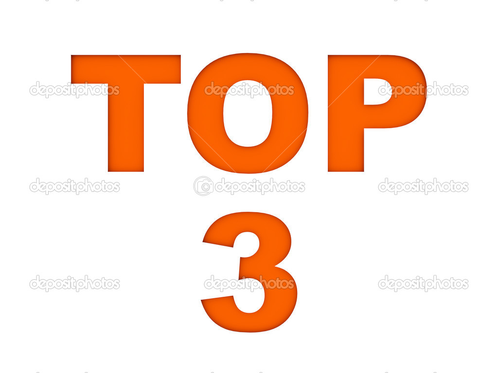 Palavra Top 3d render — Fotografias de Stock © Iznogood #12617597