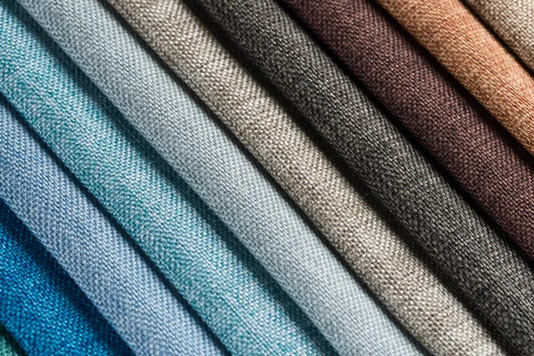Multi color fabric texture samples — Stock Photo © homydesign #45304767