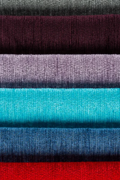 Multi color fabric texture samples Stock Photo by ©homydesign 46721675
