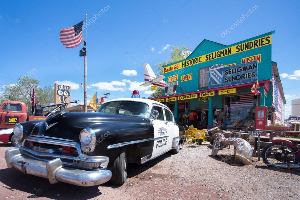 Seligman, Route 66 — Photo éditoriale © littleny #46633087