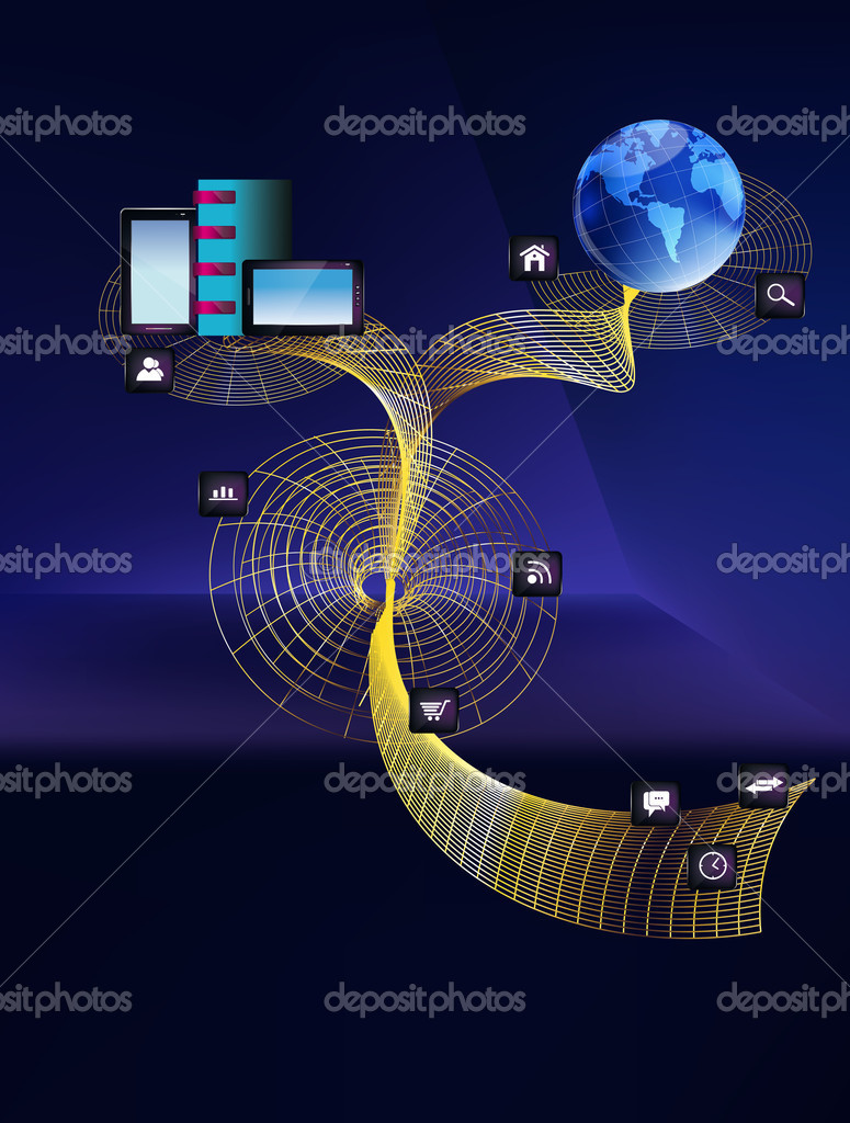Innovative internet.Connect concept Stock Vector Image by ©alex150770 ...