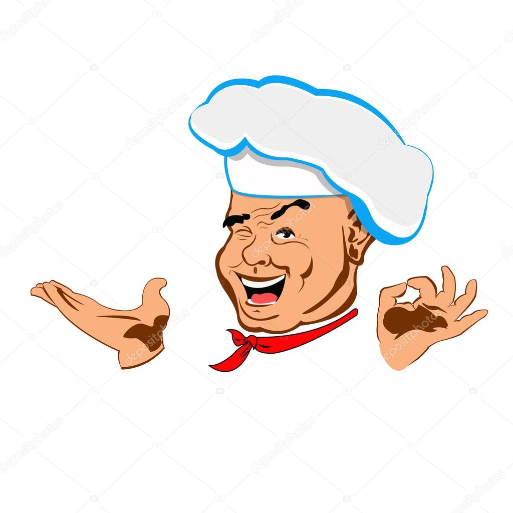 Chef Face.Restaurant business Stock Illustration by ©alex150770 #20247913
