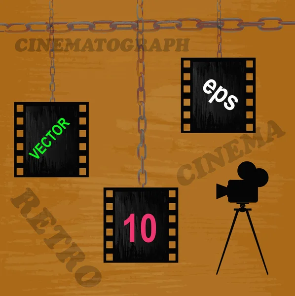 Retro cinematography.Abstract background — Stock Photo © alex150770 ...