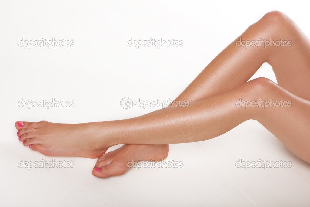 Par De Largas Piernas Femeninas Sexy Fotografía De Stock © Nelka7812 13796659 Depositphotos