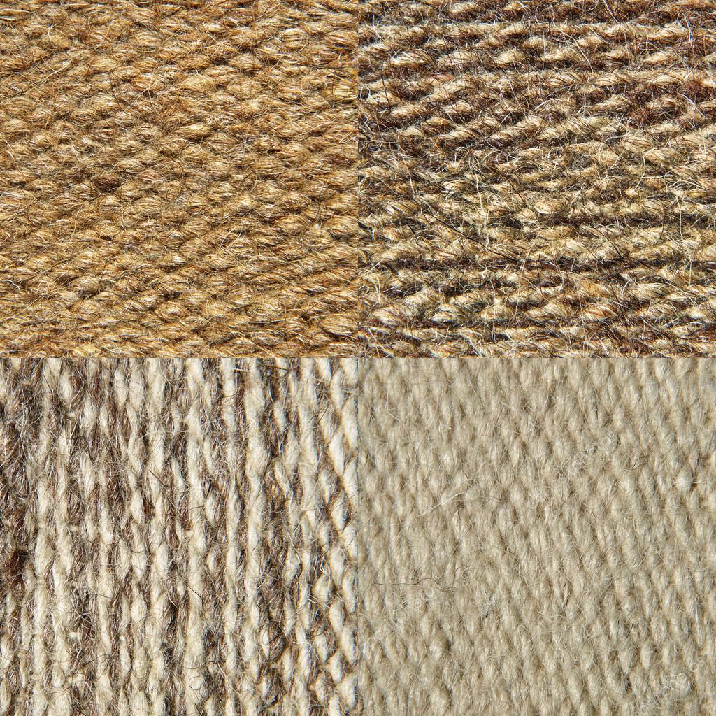 Set of camel wool fabric texture pattern. Stock Photo by ©Zurbagan 33148101