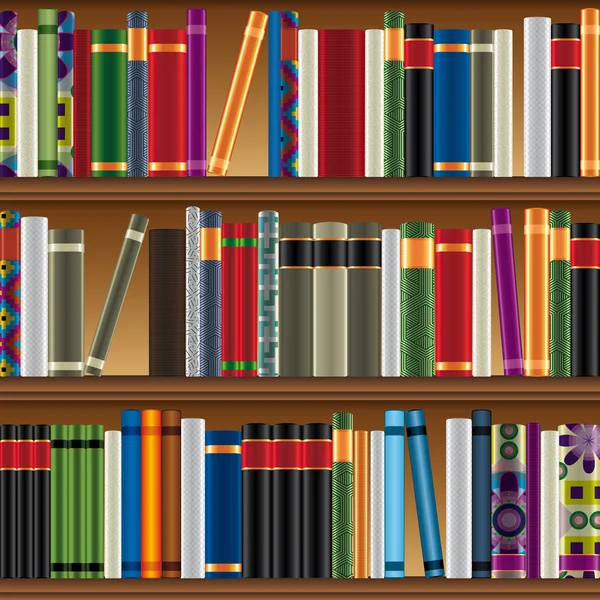 Library vector pattern. — Stock Vector © Albachiaraa #12047986