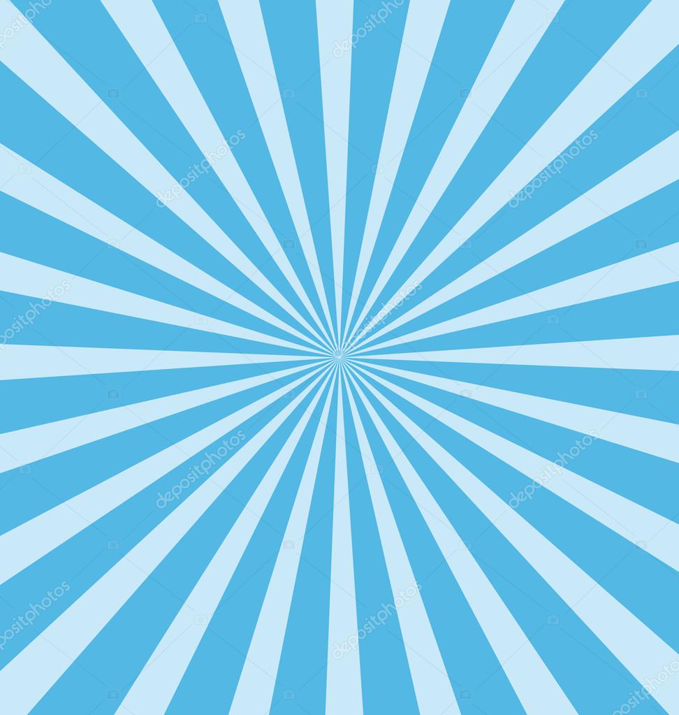Blue sky sunburst background. Stock Vector Image by ©Albachiaraa #38911587