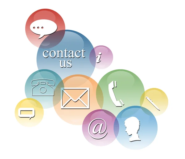 Contact signs — Stock Photo © fitimi #2870210