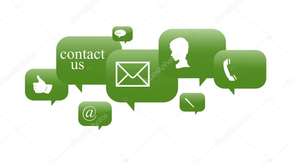 Contact signs Stock Photo by ©fitimi 29643955