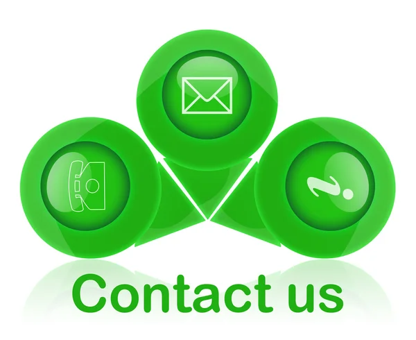 Contact signs Stock Photo by ©fitimi 30514617