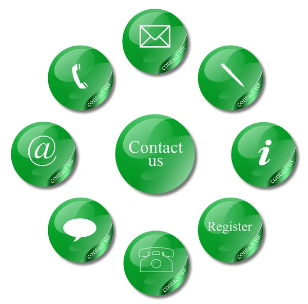 Contact signs Stock Photo by ©fitimi 42743825