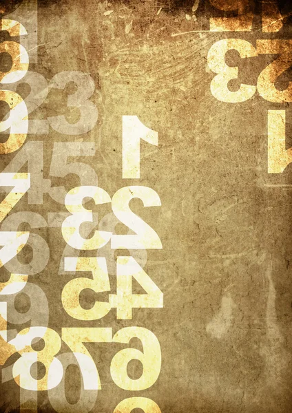 Retro style numbers — Stock Photo © ilolab #6019237