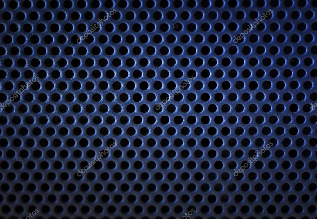 Blue Speaker Grill Background