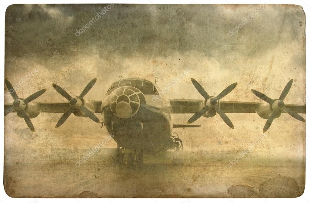 Retro aviation — Stock Photo © Ensuper #21636513