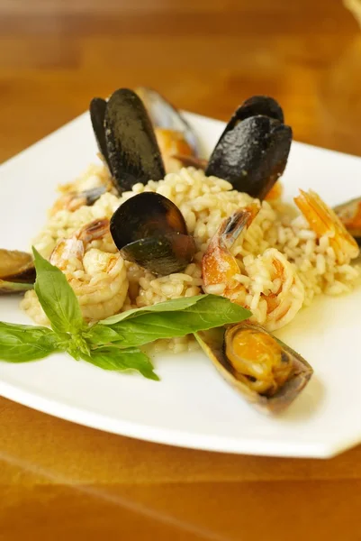 Risotto with seafood - Stock Image - Everypixel
