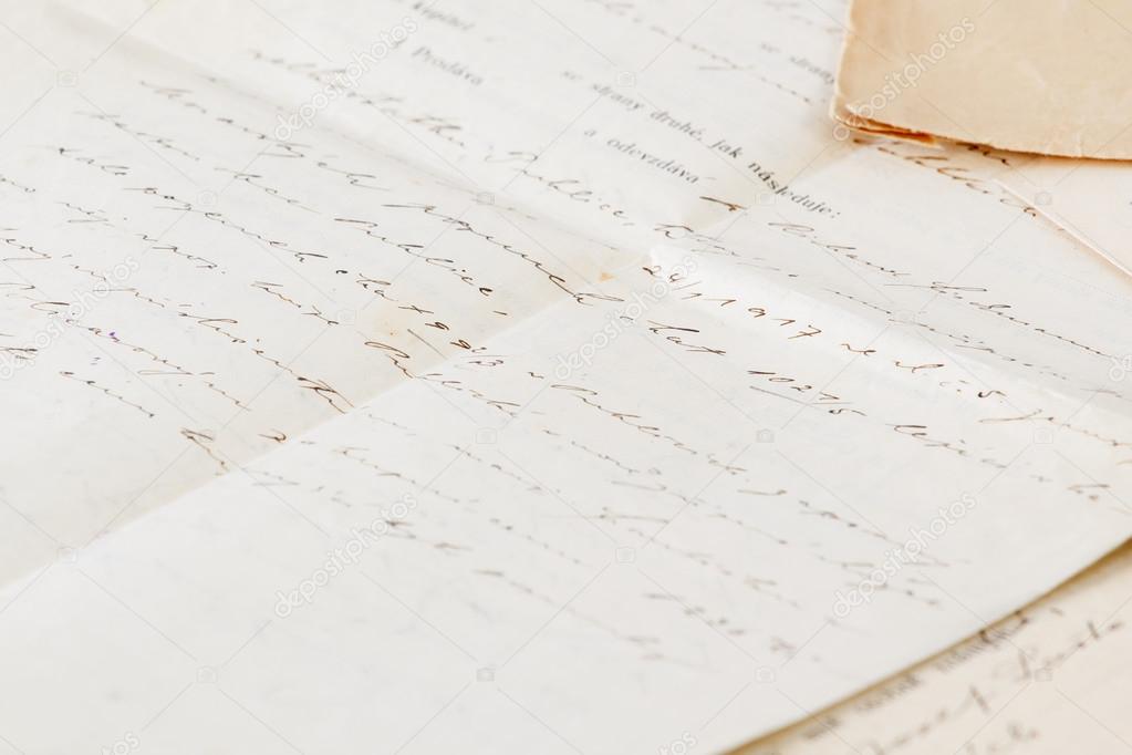 Very old handwritten contract Stock Photo by ©artush 13423424