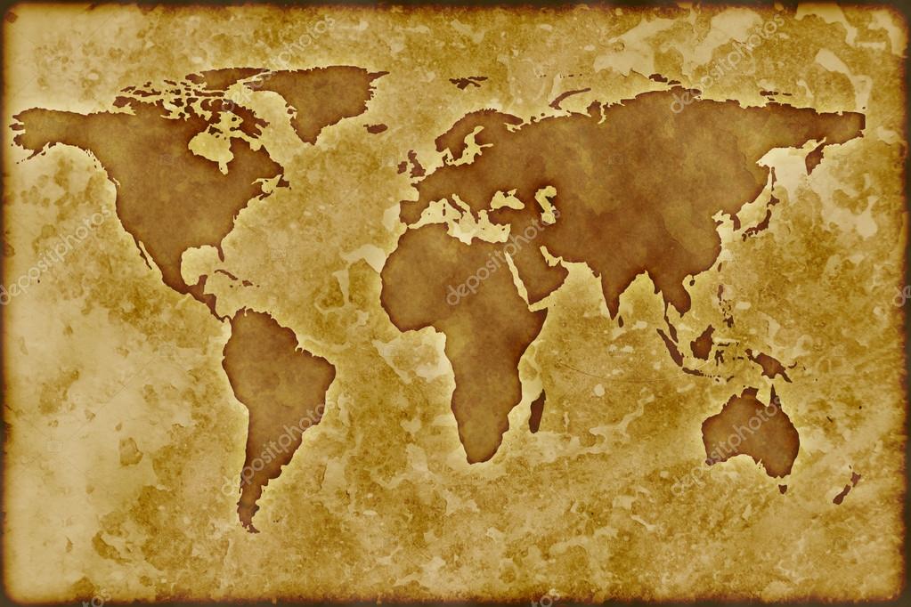 Old worldmap — Stock Photo © arcoss #19862513