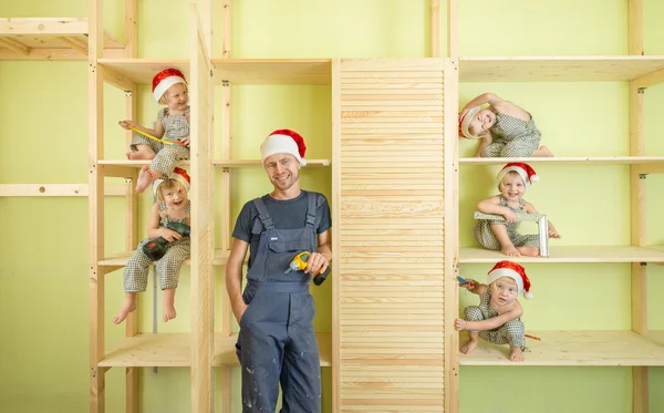 Santa carpenter Stock Photos, Royalty Free Santa carpenter Images ...