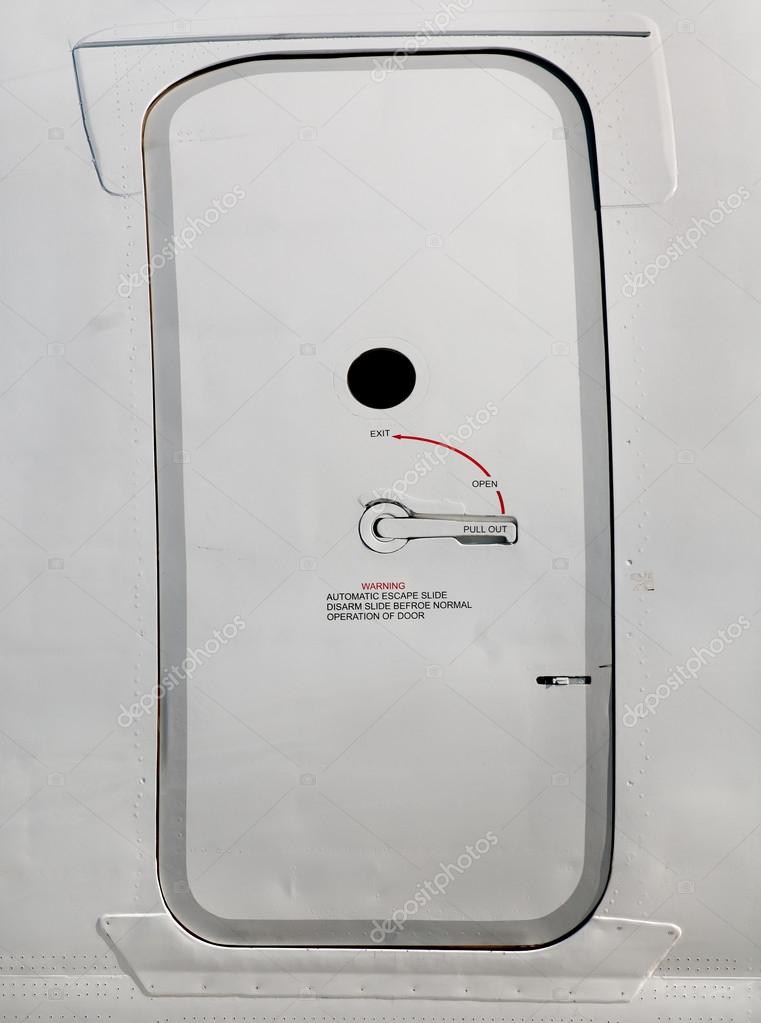 Airplane door — Stock Photo © borojoint #16980807