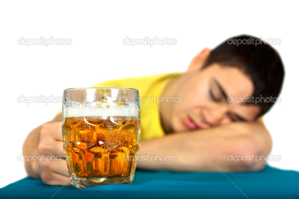 Homem bêbado — Fotografia de Stock #20034233