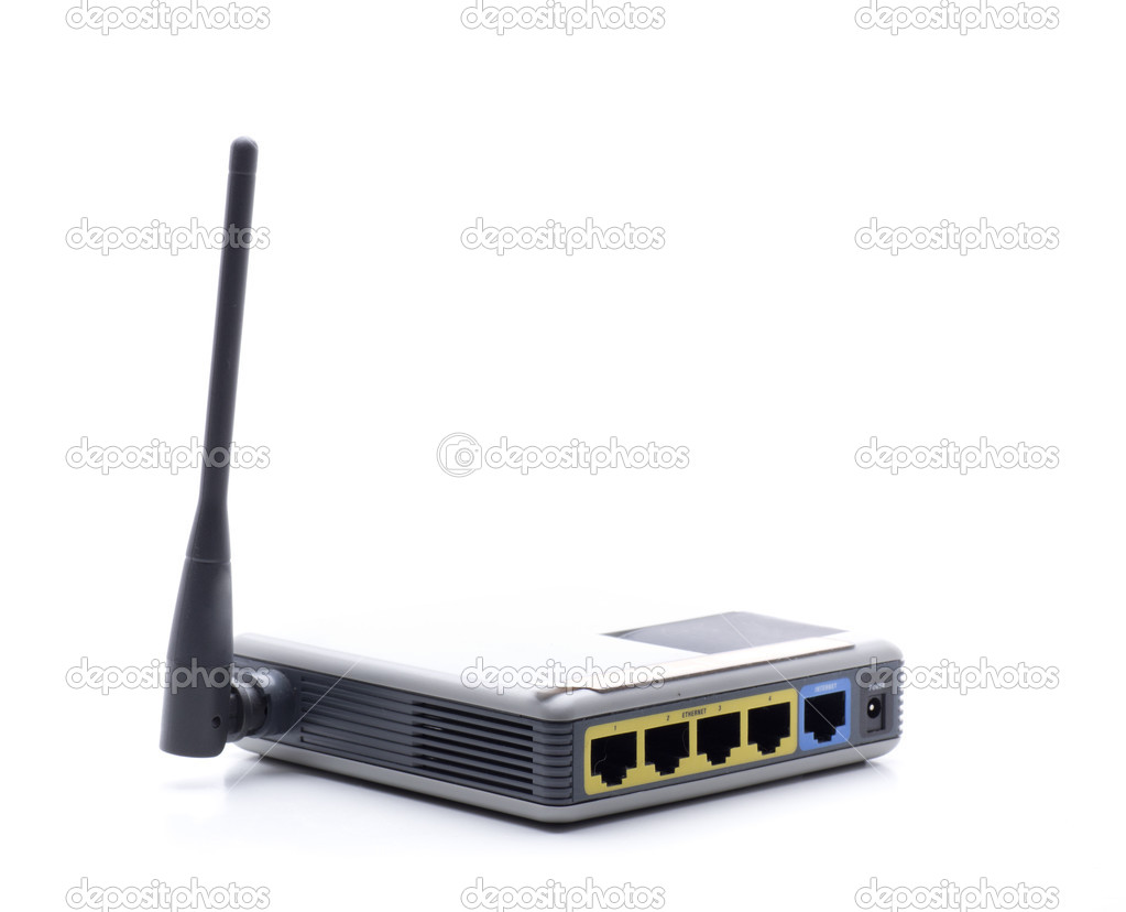 Router isolated — Stock Photo © jarp14 #31409355