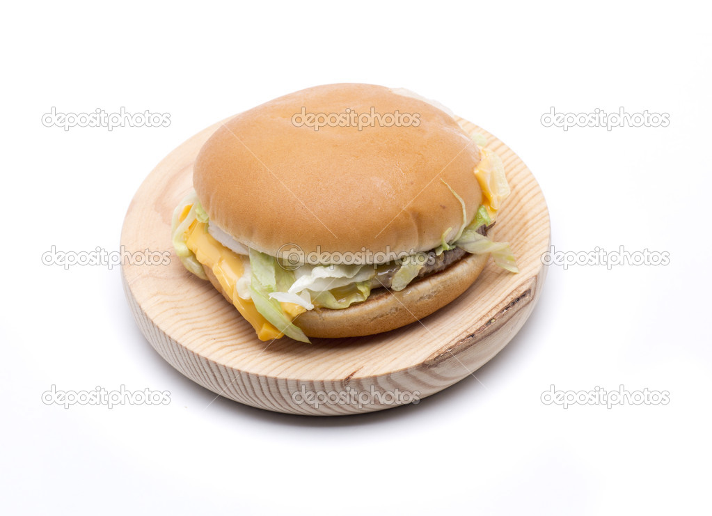 Delicious cheeseburger — Stock Photo © jarp14 #35287601