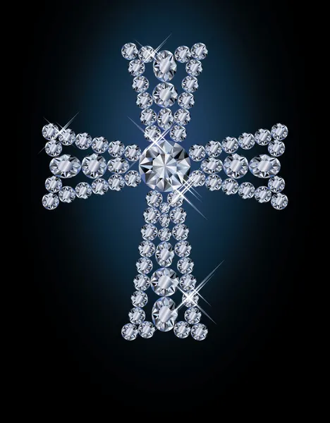 Diamond Cross wallpaper, vector illustration Stock Vector Image by ...