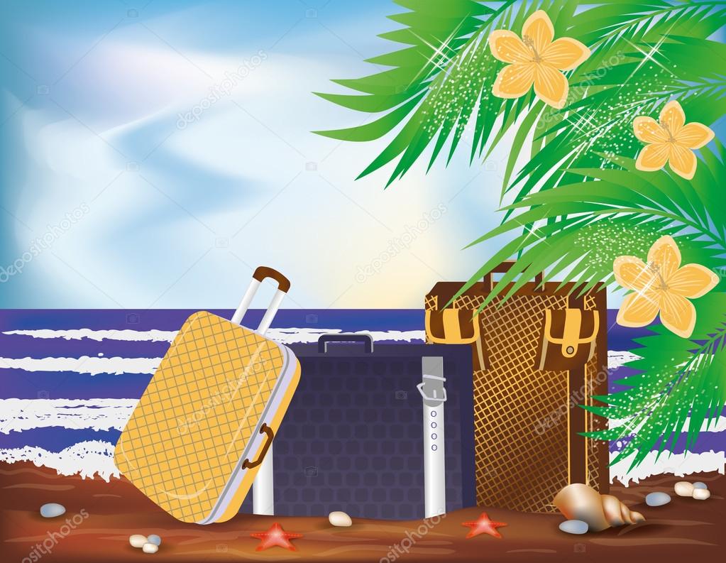 Travel Wallpaper Vector