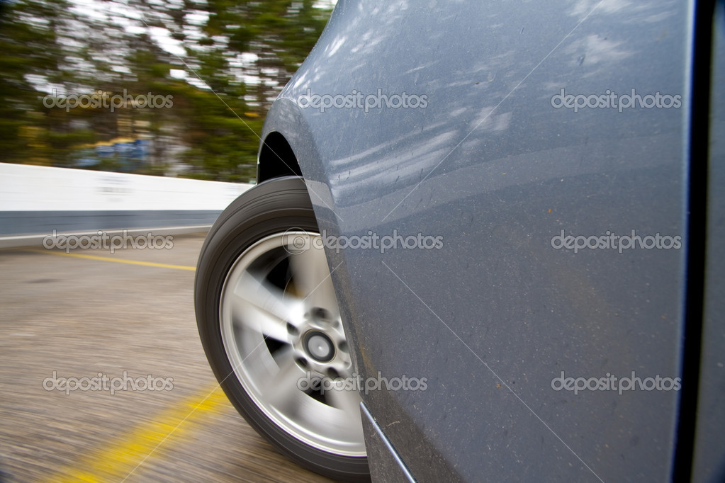 Car moving fast ⬇ Stock Photo, Image by © hfng08 #13580463