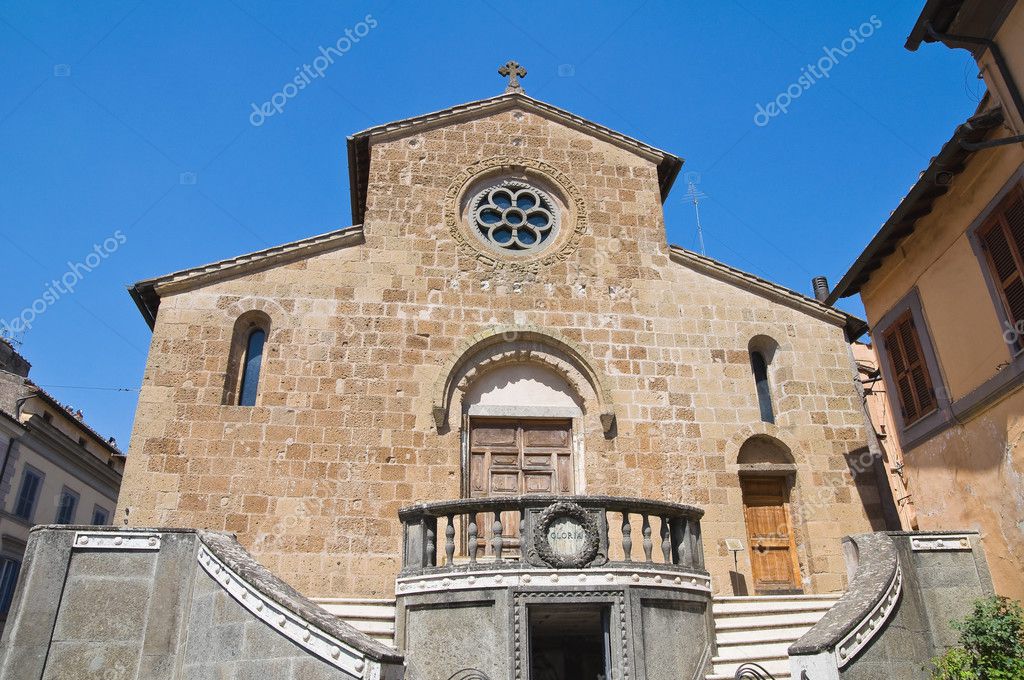 Church of St. Francesco. Capranica. Lazio. Italy. ⬇ Stock Photo, Image ...