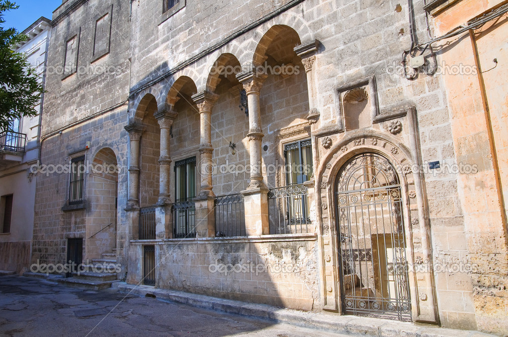 Palacio Pasanisi. Manduria. Puglia. Italia. 2024