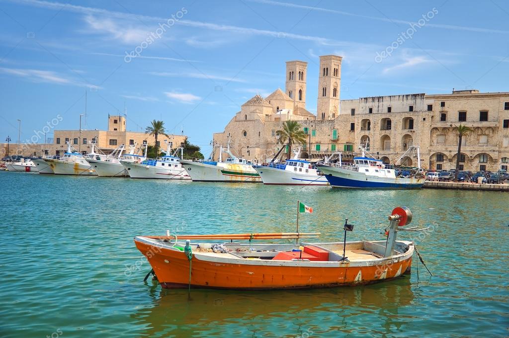 Panoramic view of Molfetta. Puglia. Italy. — Stock Photo © milla74 ...