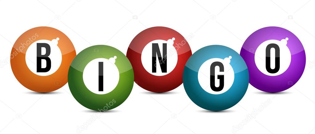 Bolas de bingo coloridas design ilustração — Foto © alexmillos #12747665