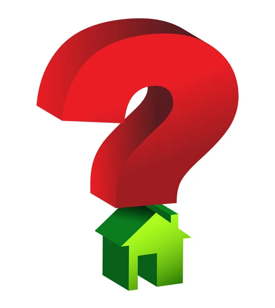 Question mark house Stock Photos, Royalty Free Question mark house ...
