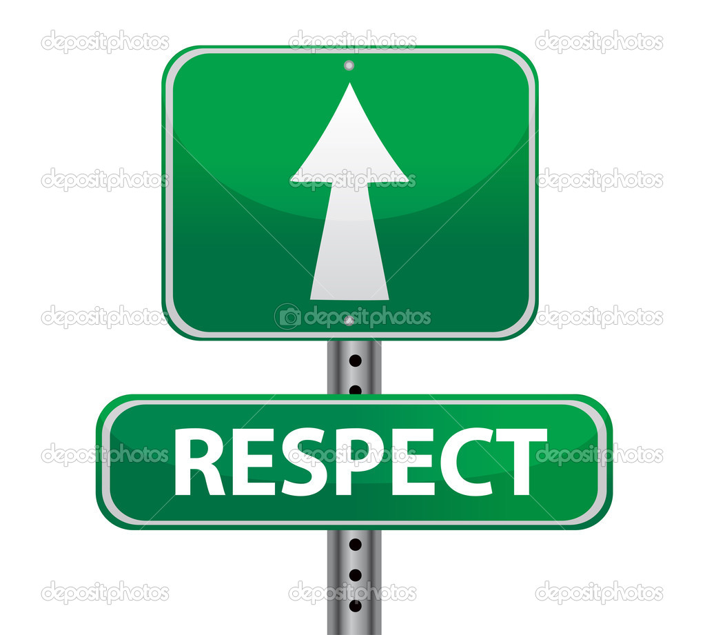 Respect Road Sign