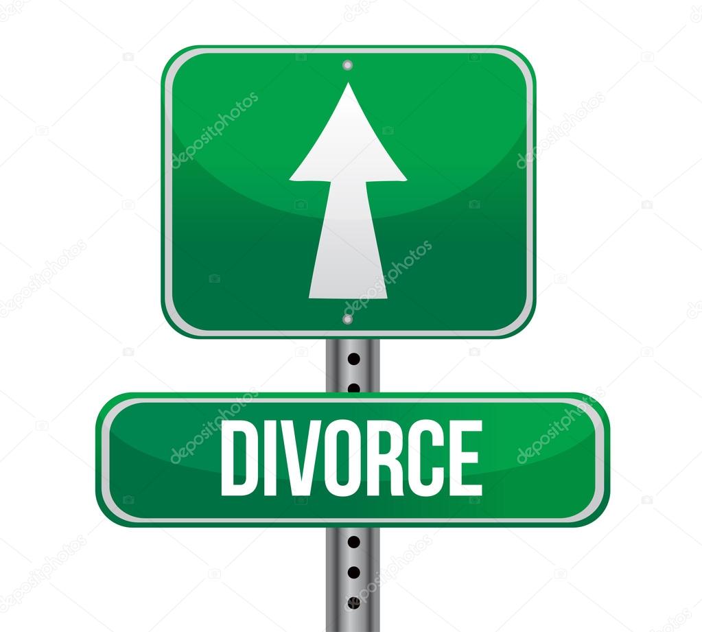 Divorce sign — Stock Photo © alexmillos #17167081