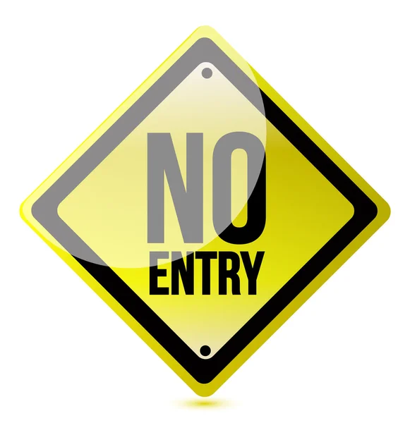 No entry yellow, warning tape illustration design Stock Photo by ...