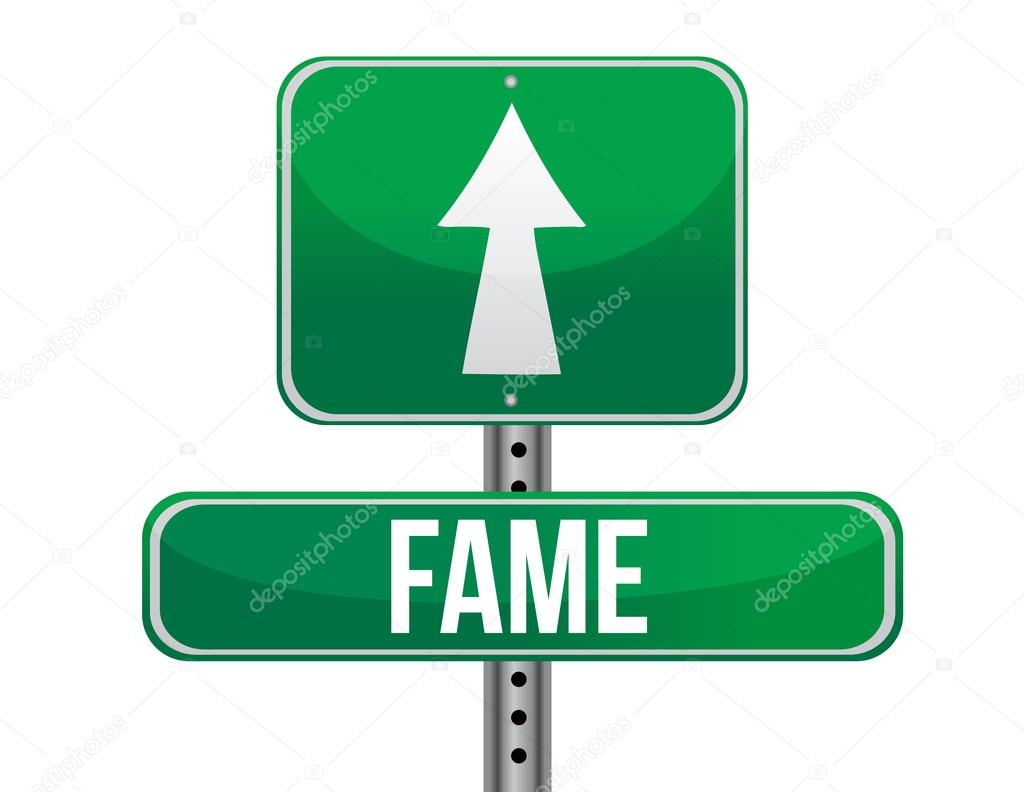 Fame road sign Stock Photo by ©alexmillos 19885373