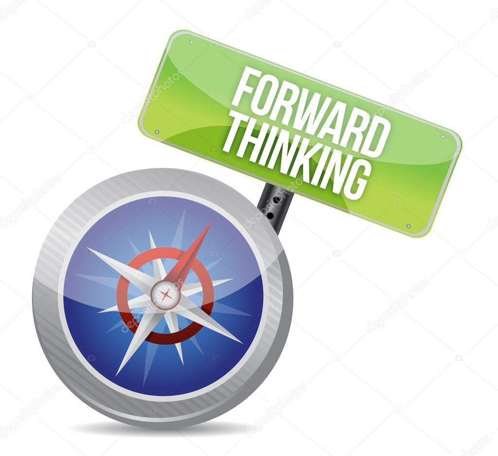Forward Thinking compass Stock Photo by ©alexmillos 20140799